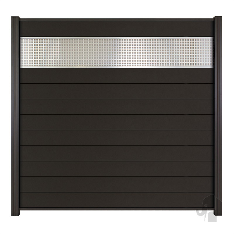 Aluminium lamel "Mix&Match" 20x141x1800mm antraciet 2 stuks ...