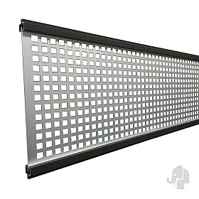Aluminium lamel deco "Modular" 2x206x1793mm incl. aluminium-antraciet ...